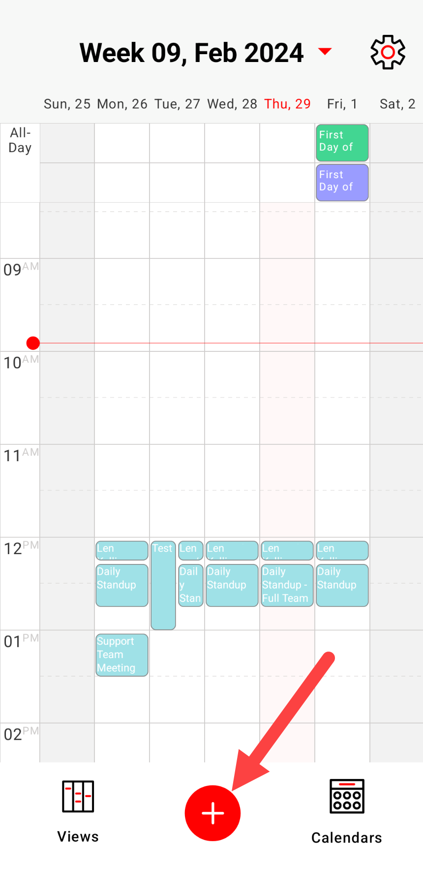 WeekCal Android - Creating and Managing Events – Week Calendar