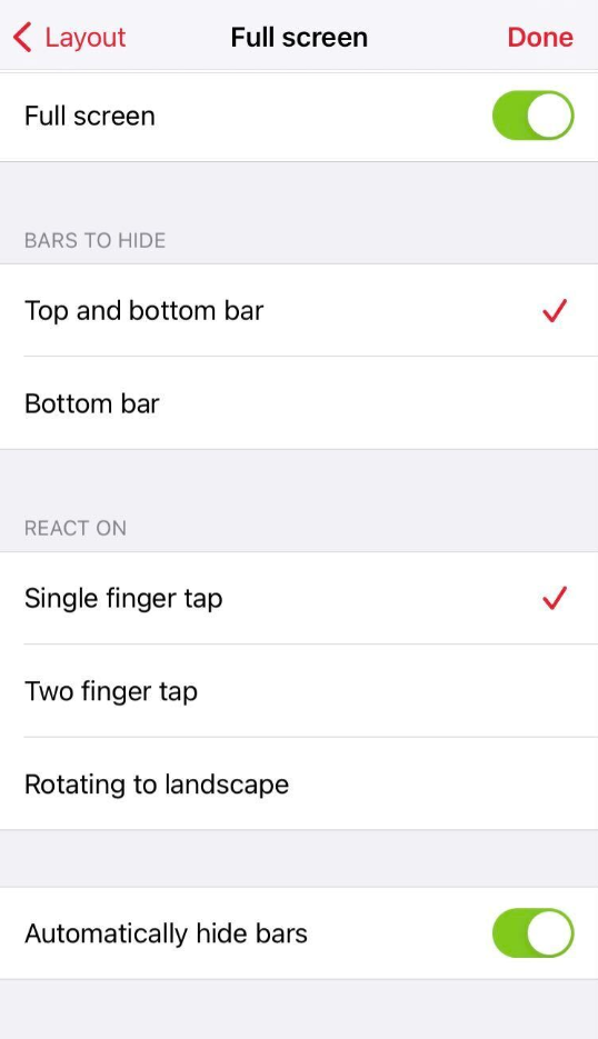 WeekCal - Layout Settings Options – Week Calendar